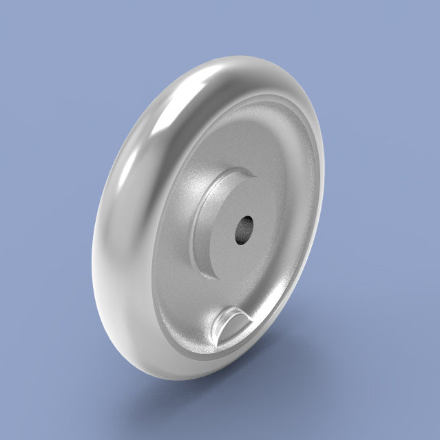 3" Solid Web Straight Hand Wheel – Yumac
